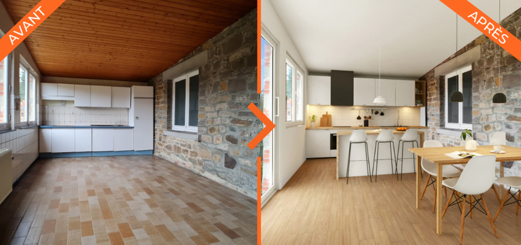 Nos réalisations de home staging virtuel - Plan It All