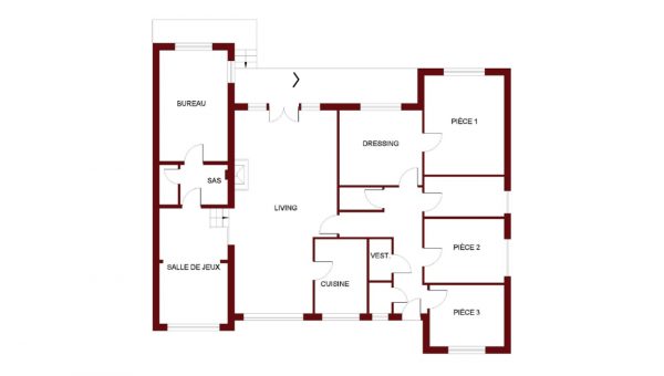 2D Floor Plan - Commercial Real Estate - Plan It All