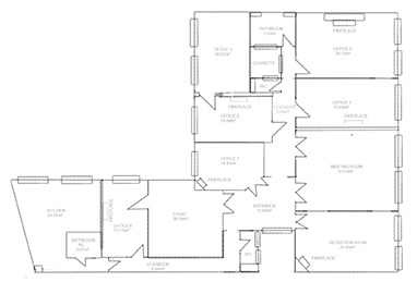 2D Floor Plan - Commercial Real Estate - Plan It All
