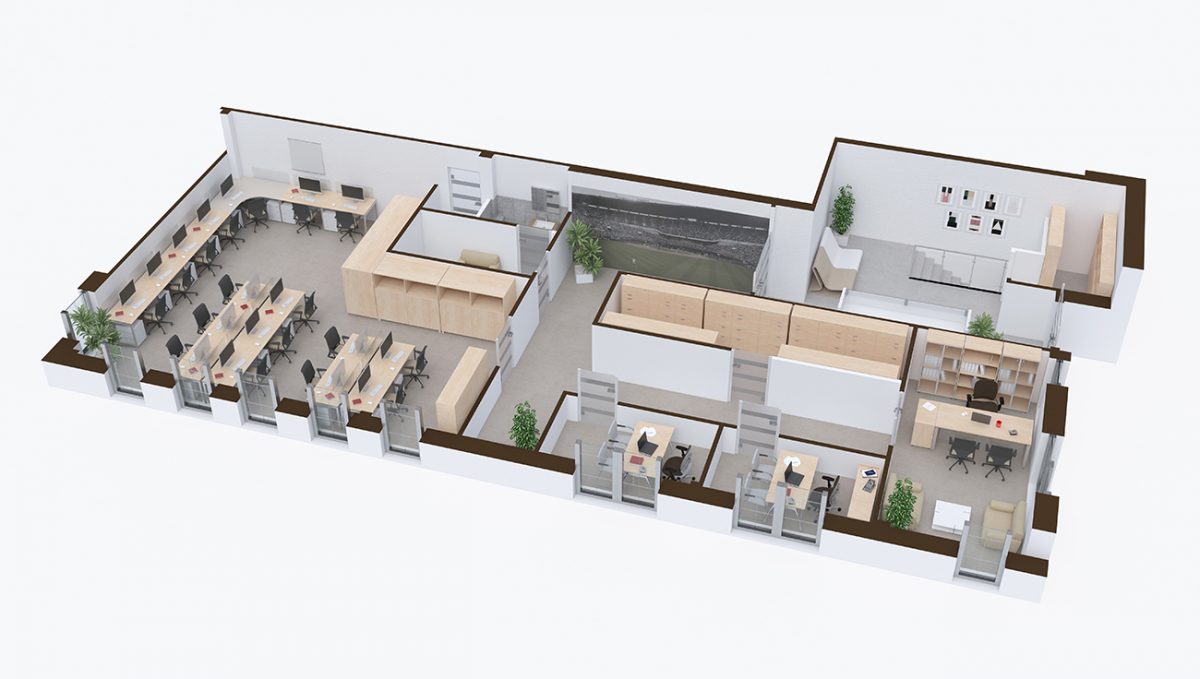 3D Floor Plans - Commercial Real Estate - Plan It All