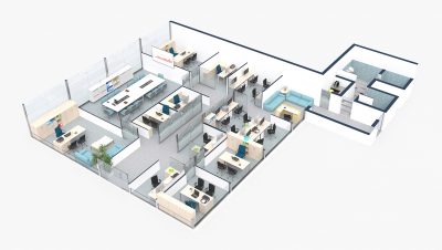 3D Floor Plans commercial - Plan It All