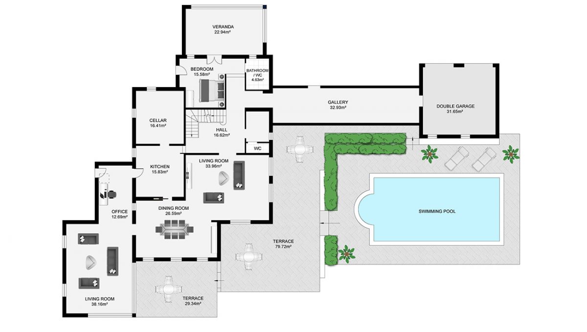 2D Floor Plan - Plan It All