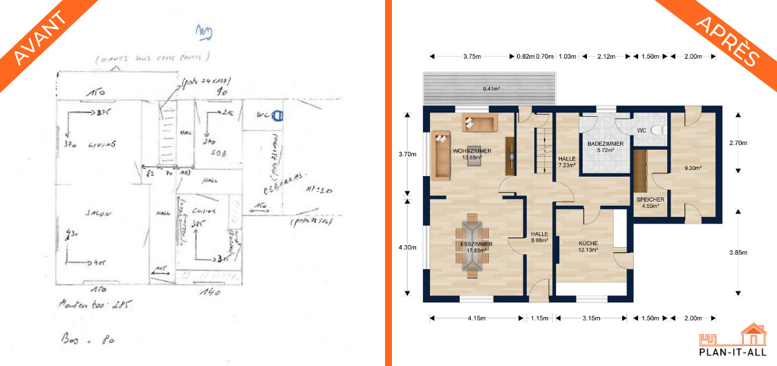 Plans 2D de maison : découvrez leur intérêt