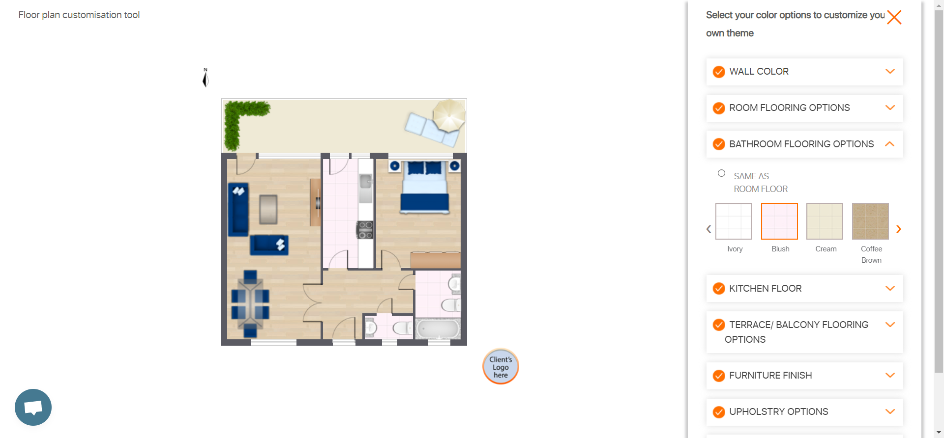 Our floor plan customisation tool - Plan It All