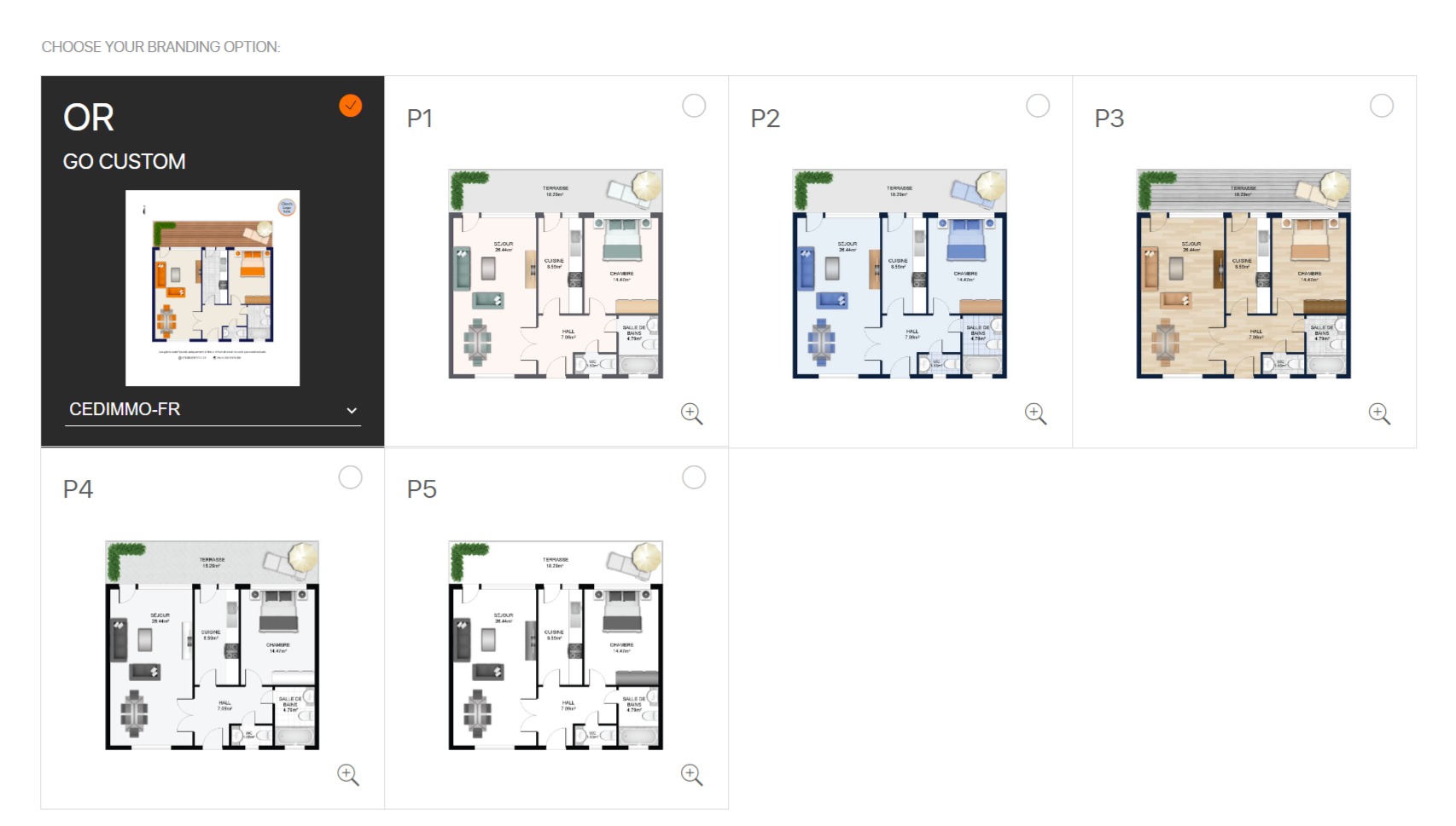 Our floor plan customisation tool - Plan It All